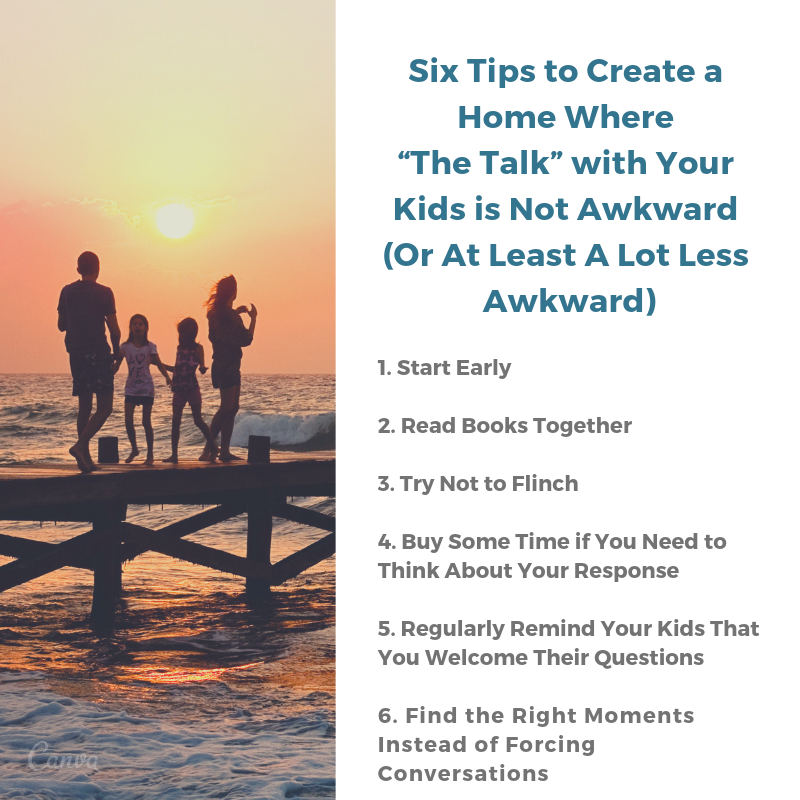 Six Tips: How to Talk to Your Kids About Sex – Jessica Speer - Author
